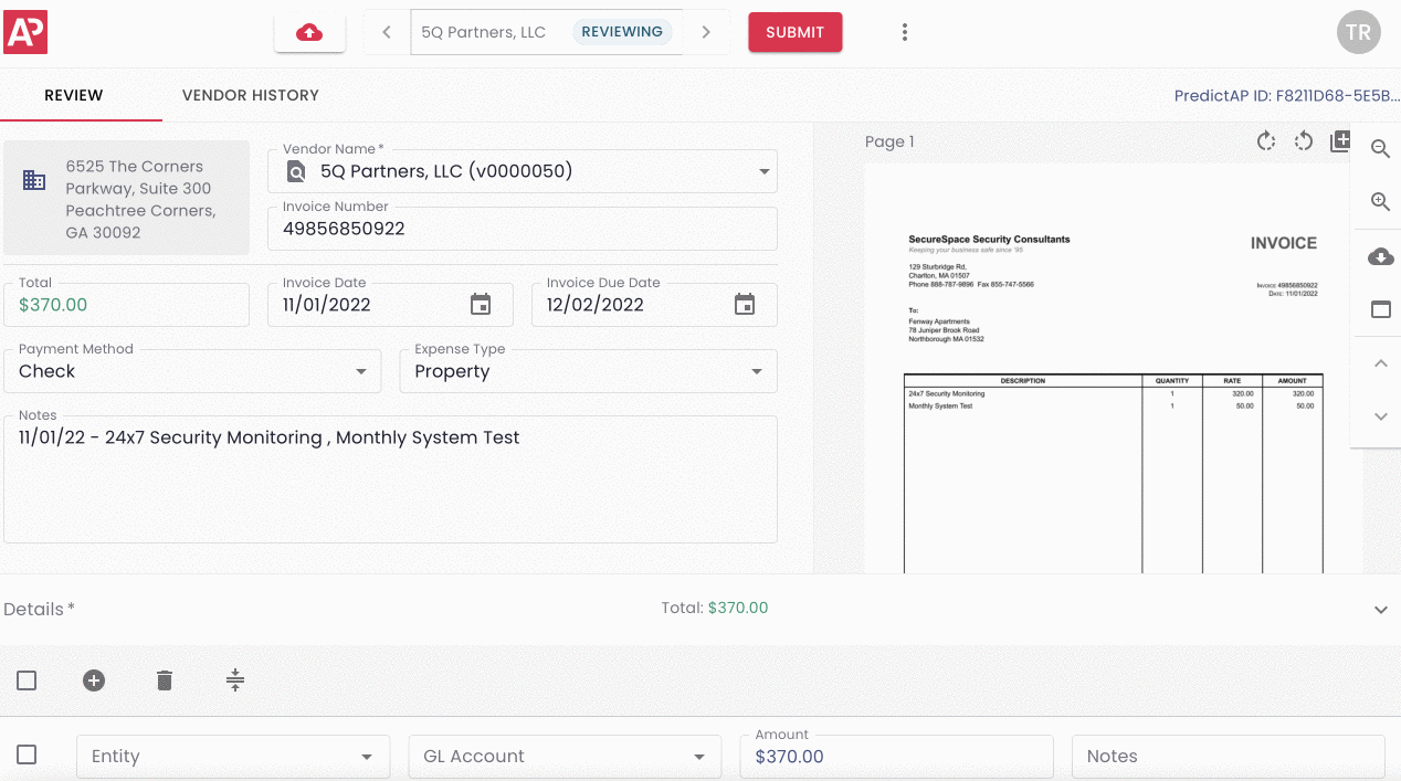 How to use the Vendor Pop Out Window